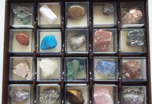 Коллекция минералов с каталогом