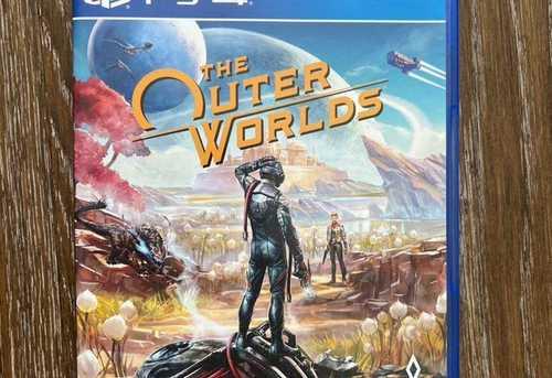 Игры для приставок ps4 диск the Outer worlds