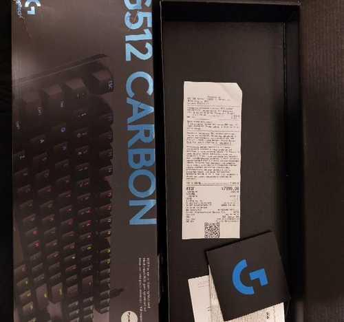 Клавиатура игровая Logitech G512 Carbon