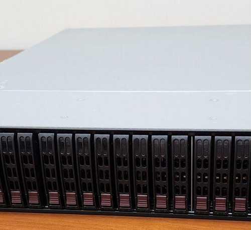 Новый сервер SuperMicro 2xXeon/512/4x480