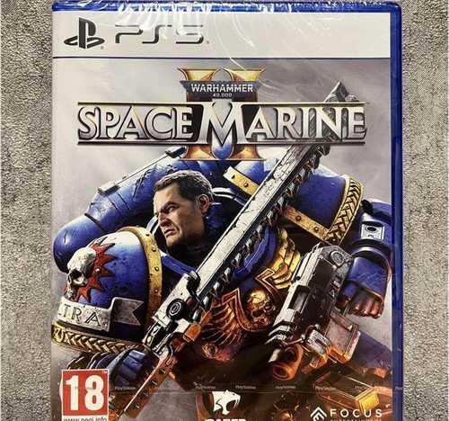 Warhammer 40000 Space Marine 2 PlayStation 5 диск