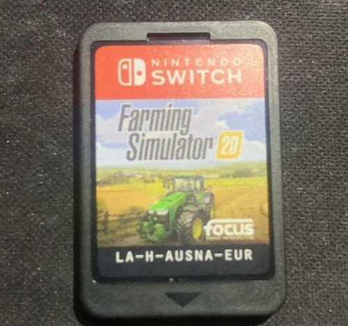 Farming simulator nintendo switch игра