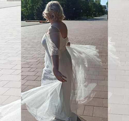 Свадебное платье 50