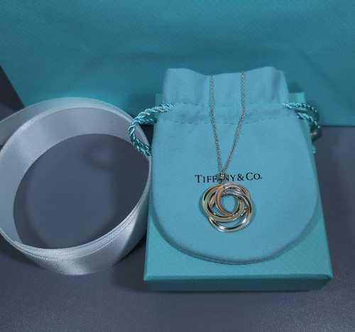 Кулон Tiffany & Co Interlocking Circles оригинал