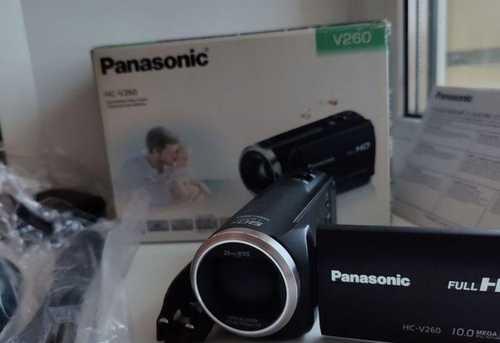 Как новая видеокамера Panasonic HC-V260