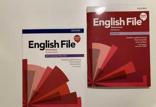 English File 4ed Elementary, новый комплект