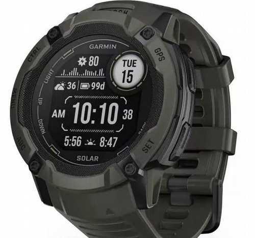 Garmin Instinct 2X Solar Moss