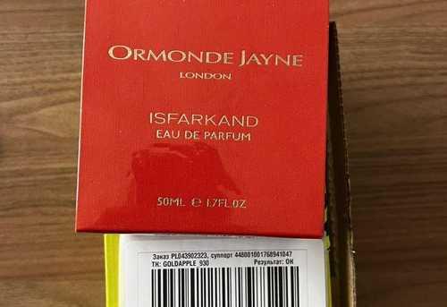 Парфюм ormonde jayne isfarkand