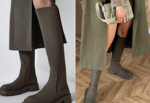 Сапоги zara 40