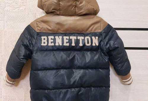 Куртка benetton на 1- 2 года