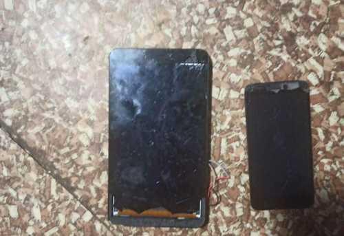 Телефон android xiaomi и планшет Huawei T1-791w