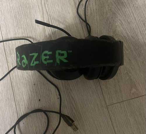 Игровые наушники Razer с микрофоном