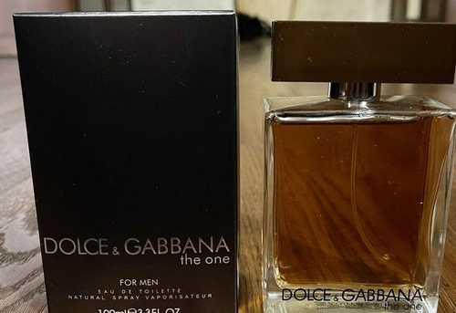 Мужской парфюм Dolce Gabbana The One оригинал