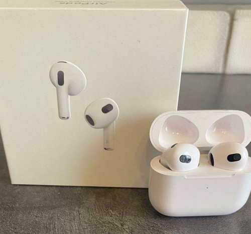 Беспроводные наушники apple airpods 3