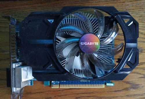 Видеокарта Gigabyte Geforce GTX 750 Ti 2gb
