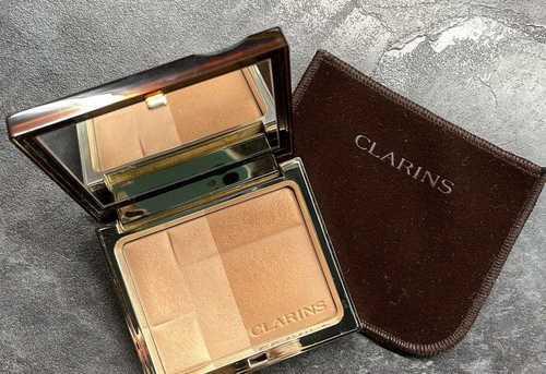 Пудра с эффектом загара Clarins Bronzing Duo 02
