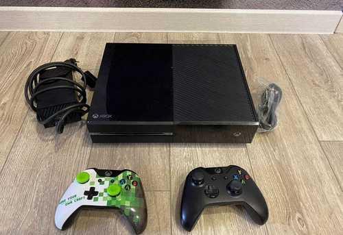 Xbox One 2 джойстика 450 игр
