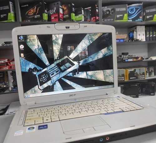 Ноутбук 15.4" Acer для дома и офиса intel 2 ядра