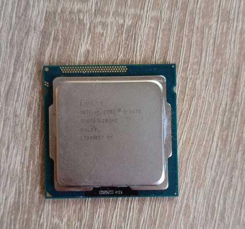 Процессор i5 3470