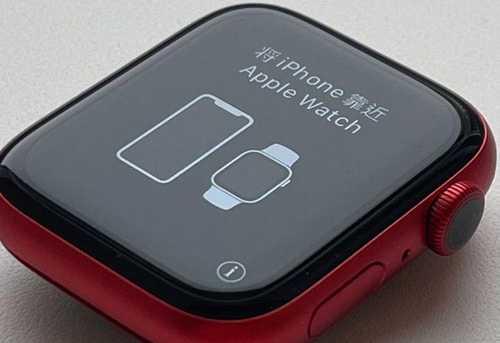 Apple Watch Series 6 44mm, Red на iCloud