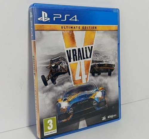 V-Rally 4 Ultimate Edition диск для PS4