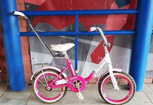 Велосипед детский Black Aqua Princess