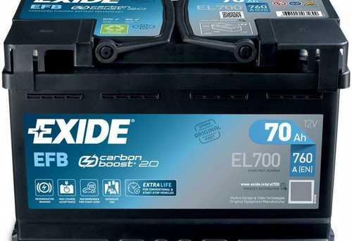 Аккумулятор Exide EFB EL700