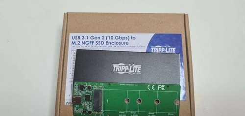 Переходник Tripp Lite USB Type-C В M2 SATA (B-Key)