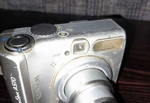 Компактный фотоаппарат Canon Power Shot A570