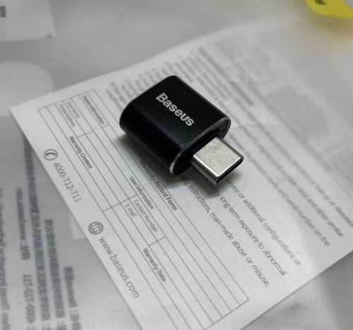 Переходник usb - type c