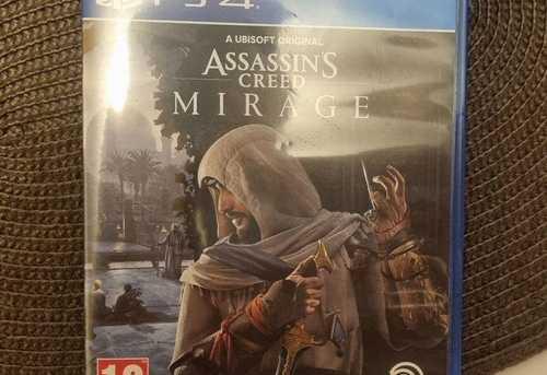 Assassin's Creed Mirage диск ps4 ps5