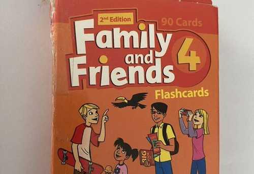 Family and friends карточки flashcards