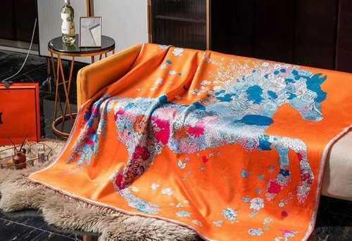 Королевский плед из серии Hermes Кашемир