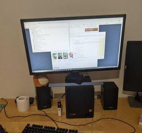 Игровой компьютер с монитором 4к