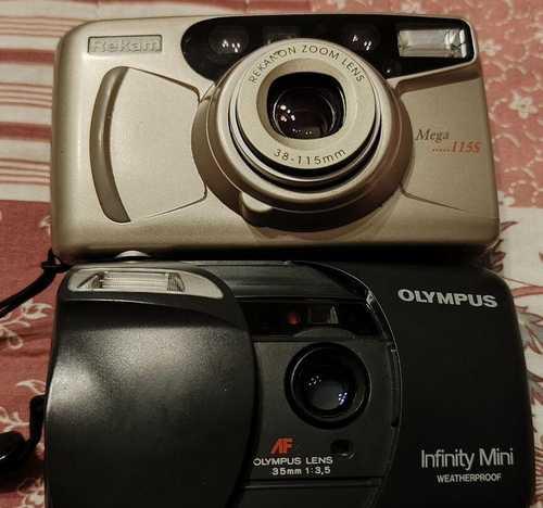 Плёночные фотоаппараты olympus af -1 mini и rekam