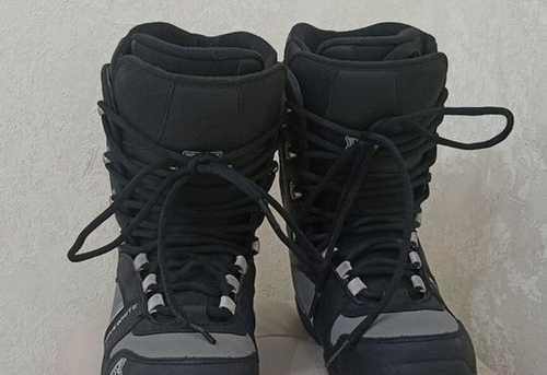 Ботинки для сноуборда 40 black&white