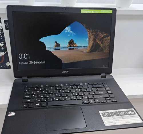 Ноутбук acer aspire es 15 500gb