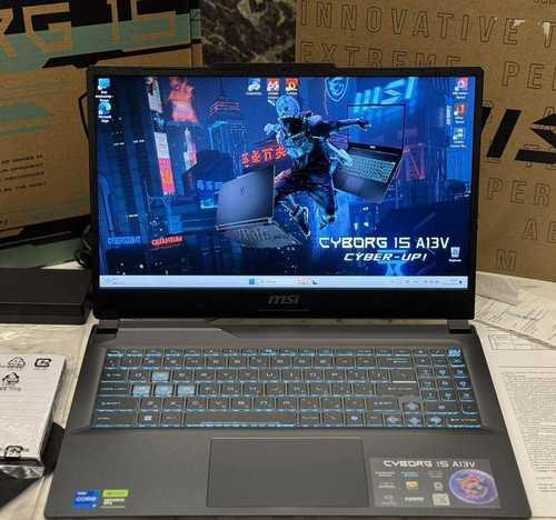 New MSI Cyborg RTX 4060/I5-13620/DDR5 16GB/SSD