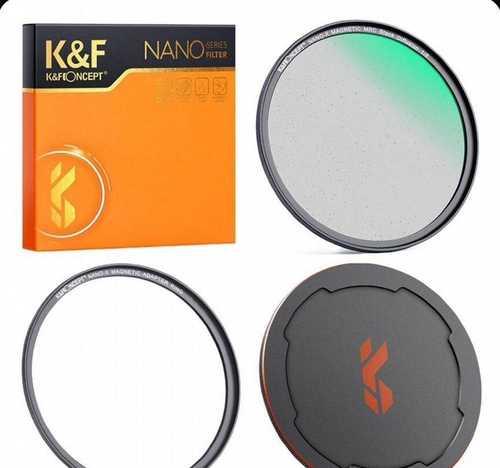 K&F Nano-X Magnetic Black Mist 1/8 82мм