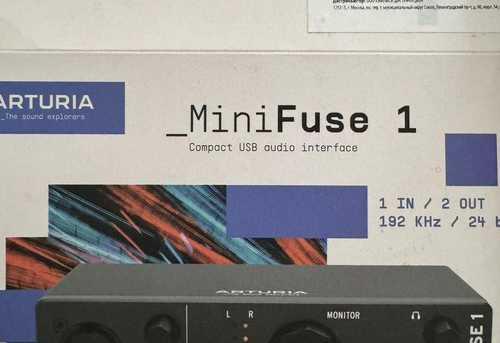 Arturia minifuse 1
