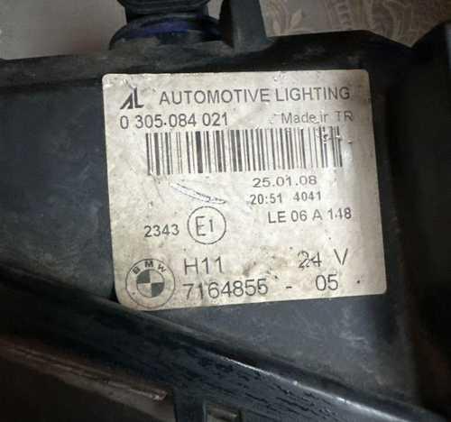 Противотуманная фара BMW E82/88