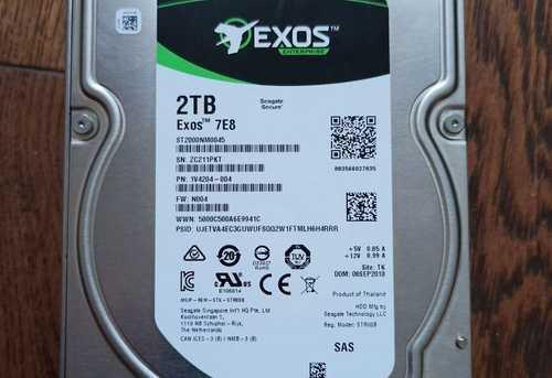 Жесткий диск 2 тб hdd sas