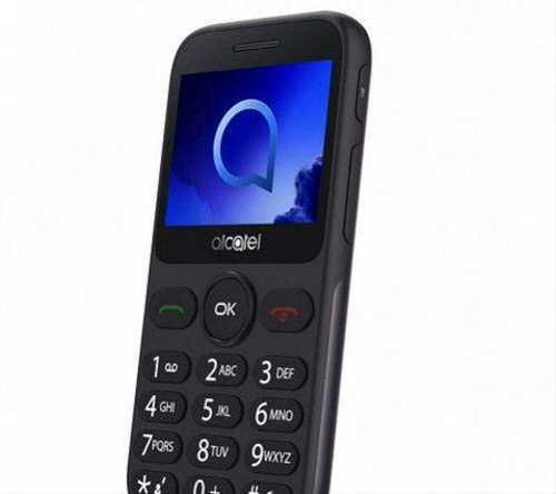 Alcatel 2019G Black/Metallic Gray (серый)