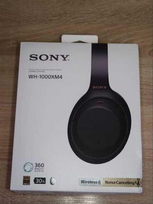 Наушники Sony WH-1000XM4 Black (новые)