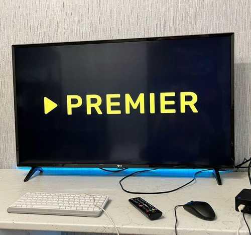 4К Телевизор 43" смарттв - LG 43UJ630V