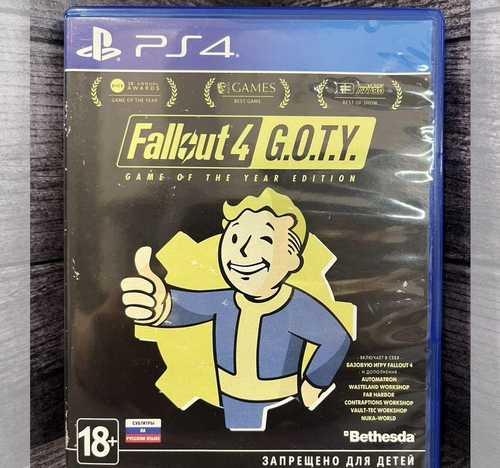 Fallout 4 G.O.T.Y (goty) Sony PS4