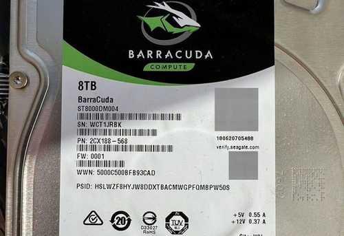 Жесткий диск Seagate Barracuda 8 TB (ST8000DM004)