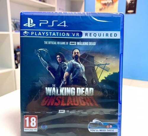 The Walking Dead Onslaught PS4 (новый, в пленке)
