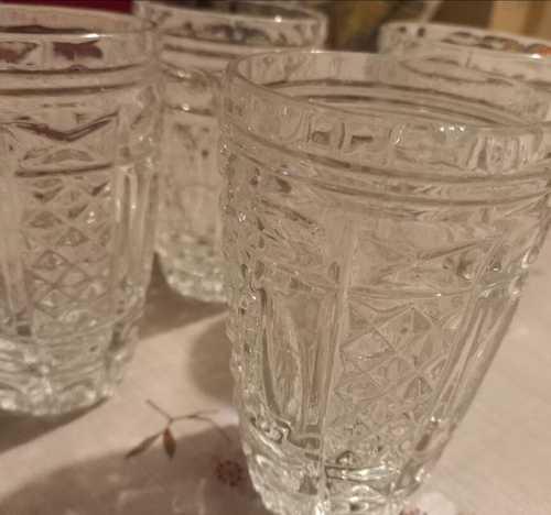Хрустальные стаканы СССР