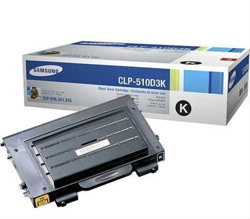 Тонер-картридж Samsung CLP-510D3K Black к CLP-510